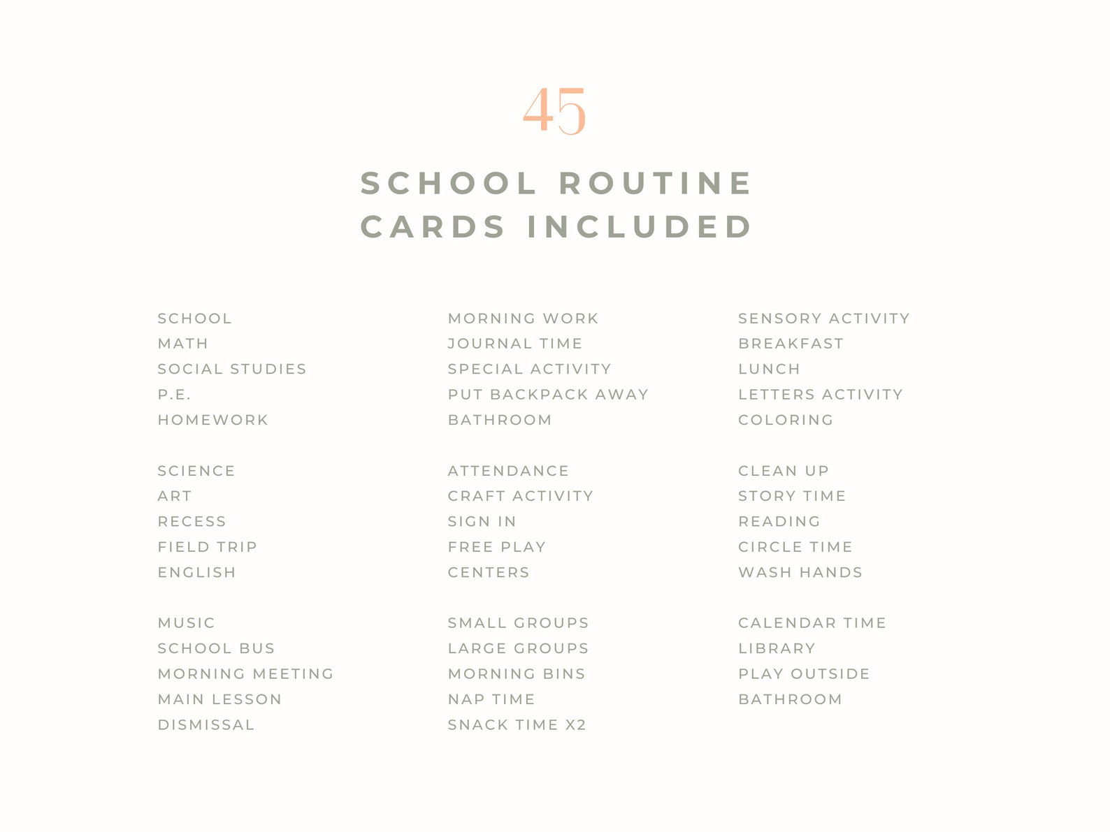 Editable School Routine Cards & Chart, School Schedule, School Routine ...