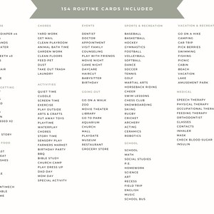 Editable Daily Routine Cards & Chart, Toddler Daily Schedule, Chore ...