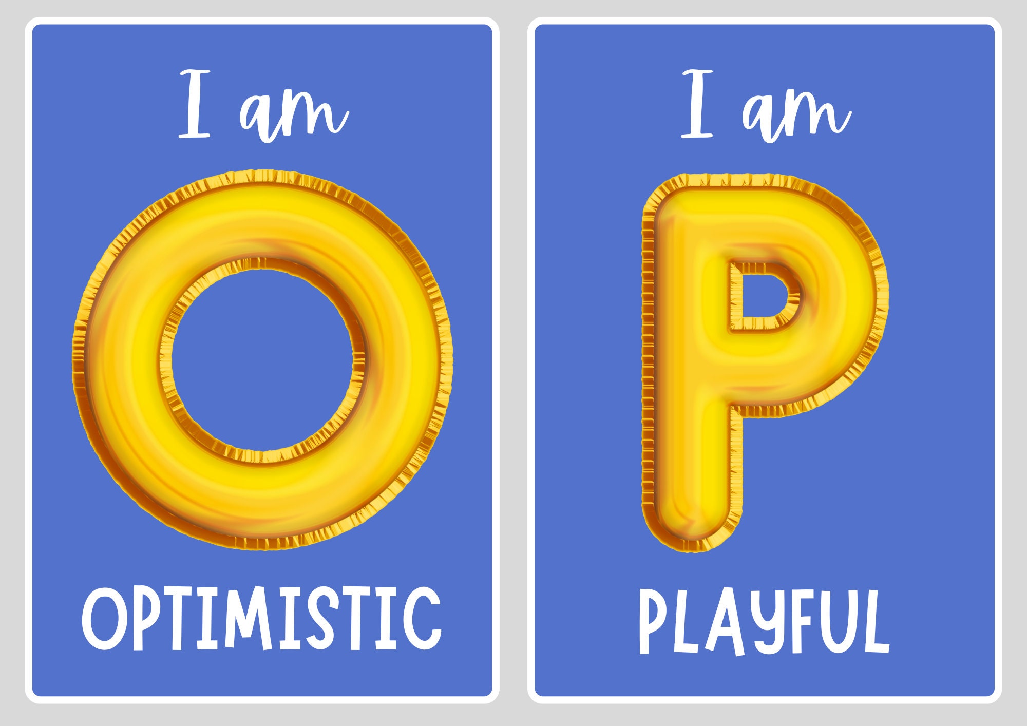 Golden Affirmations: A Positive Alphabet Adventure - Etsy