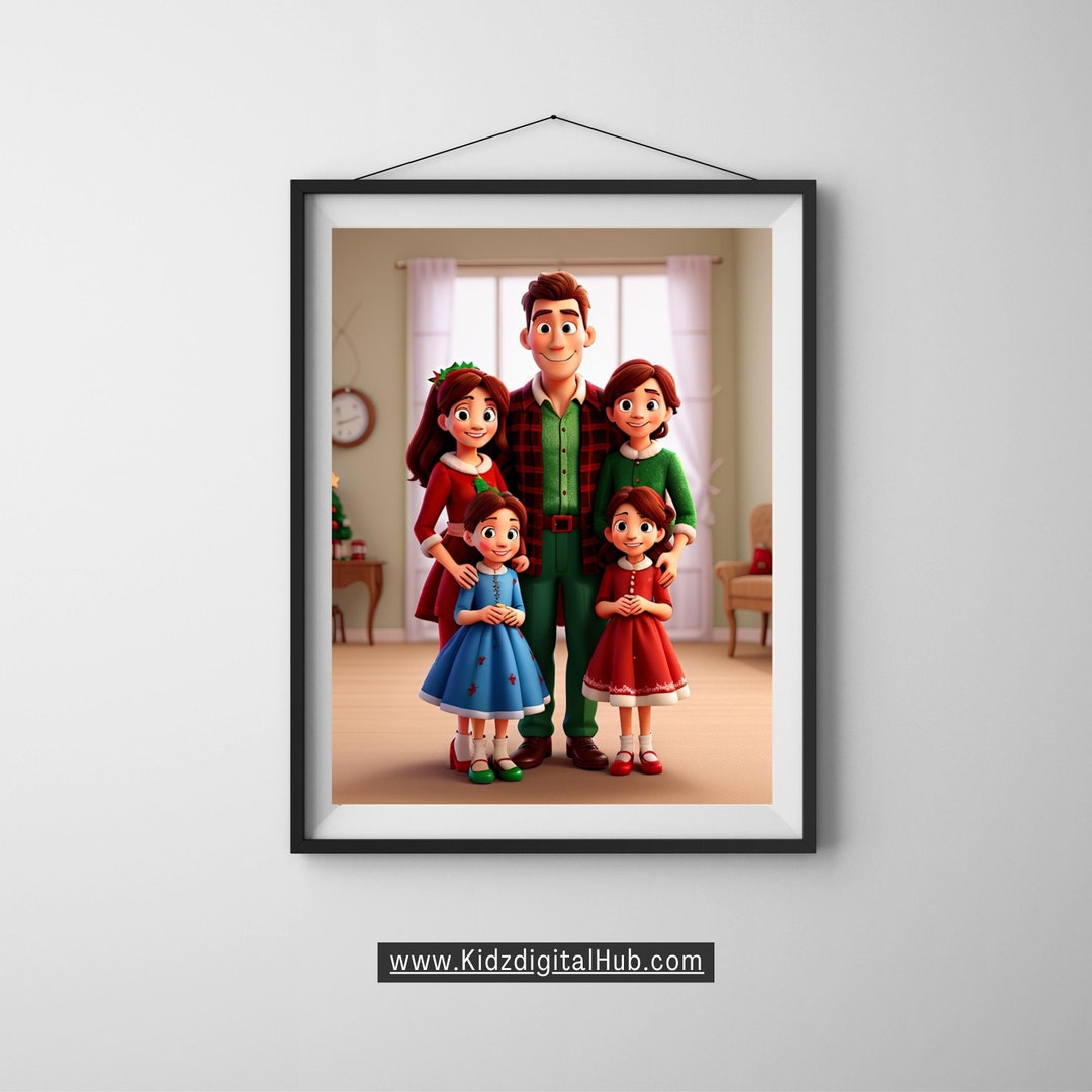 Christmas Gift Family Gift Family Frame Christmas Decor - Etsy