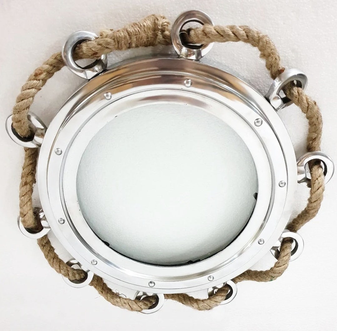 16 Canal Boat Porthole Window / Aluminum Porthole Glass - Etsy