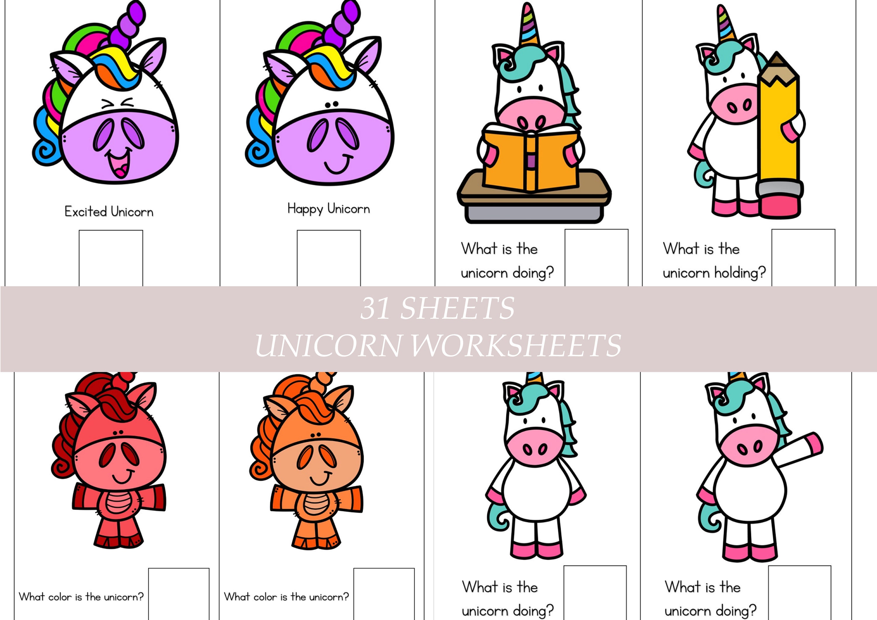 Preschool Pre-k Kindergarten Learning Bundle Activity Worksheets ...