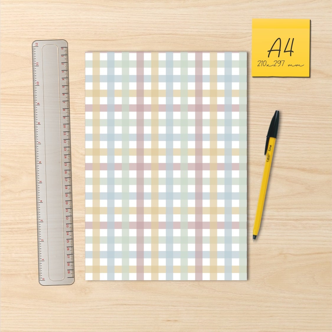 10 Seamless Digital Paper, Pastel Digital Pattern, Scrapbook Paper ...