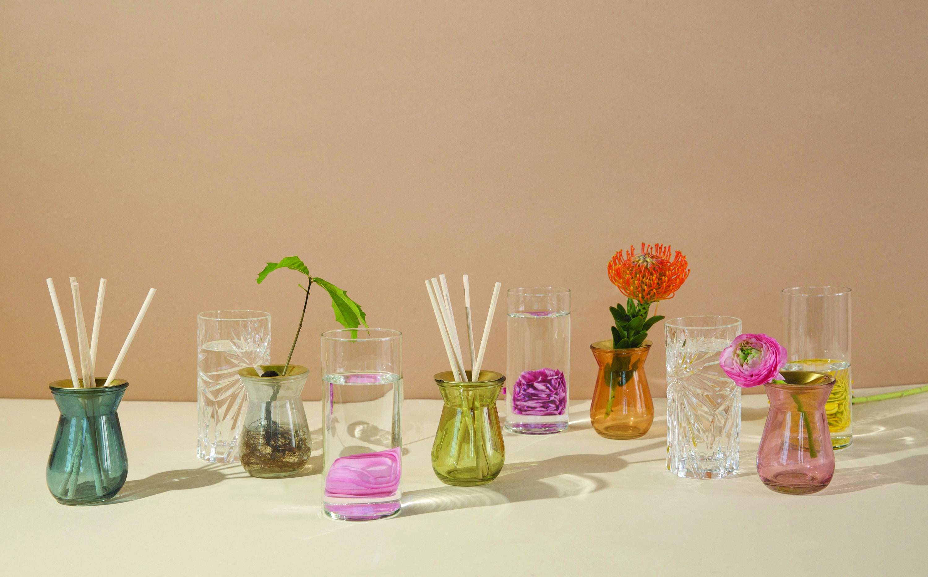 Floral Bulb Glass Diffusers - Etsy