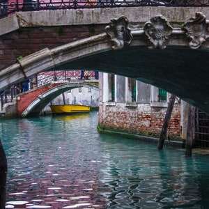 Digital Download of Venice Bridge, Printable Color Photo Poster, Venice ...