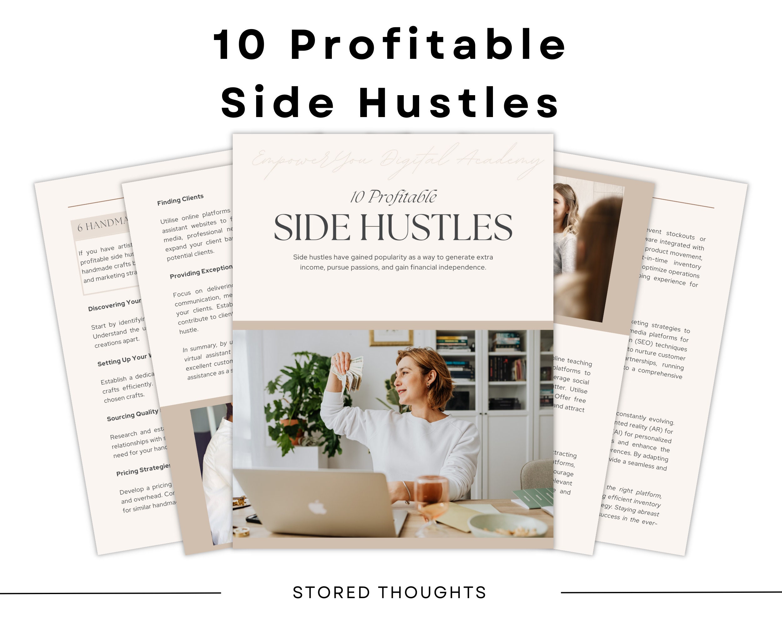 10 Profitable Side Hustles Ebook, Digital Ebook, Side Hustle Ideas ...
