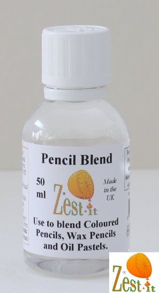 Zest-it® Pencil Blend 250ml. Blends Coloured Pencils Wax - Etsy