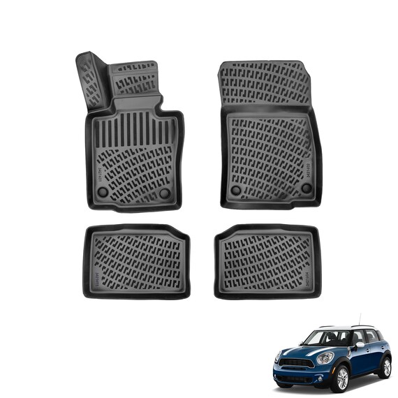 Floor Mats Cargo Liner Set for Mini Countryman R60 2010 2016 Full Coverage All Weather Non Slip Waterproof Floor Mats Etsy