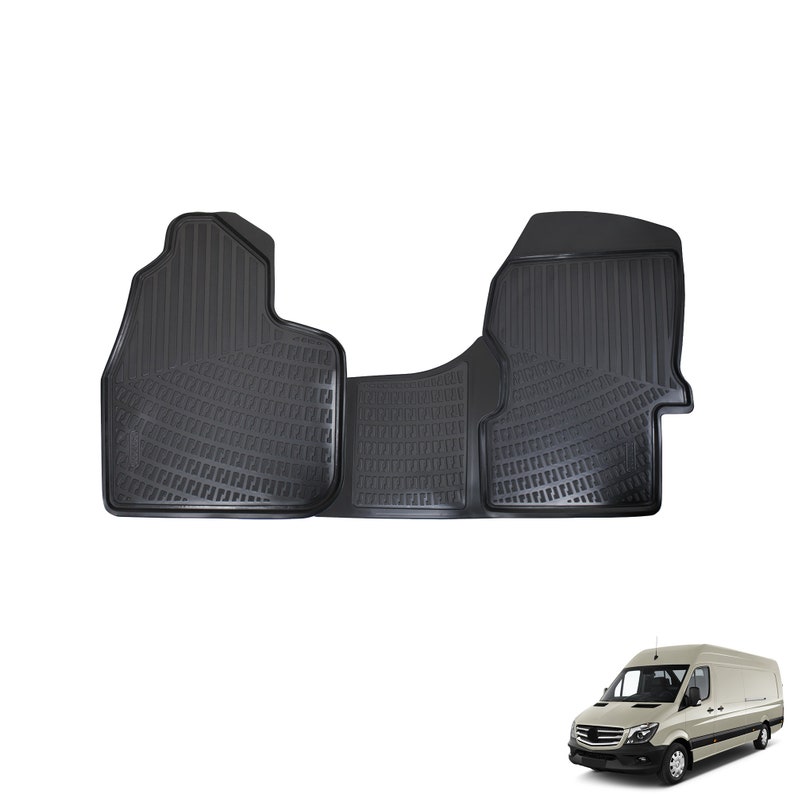 Sprinter Van Cargo Floor Mats FSW - Compatible With Mercedes Sprinter ...