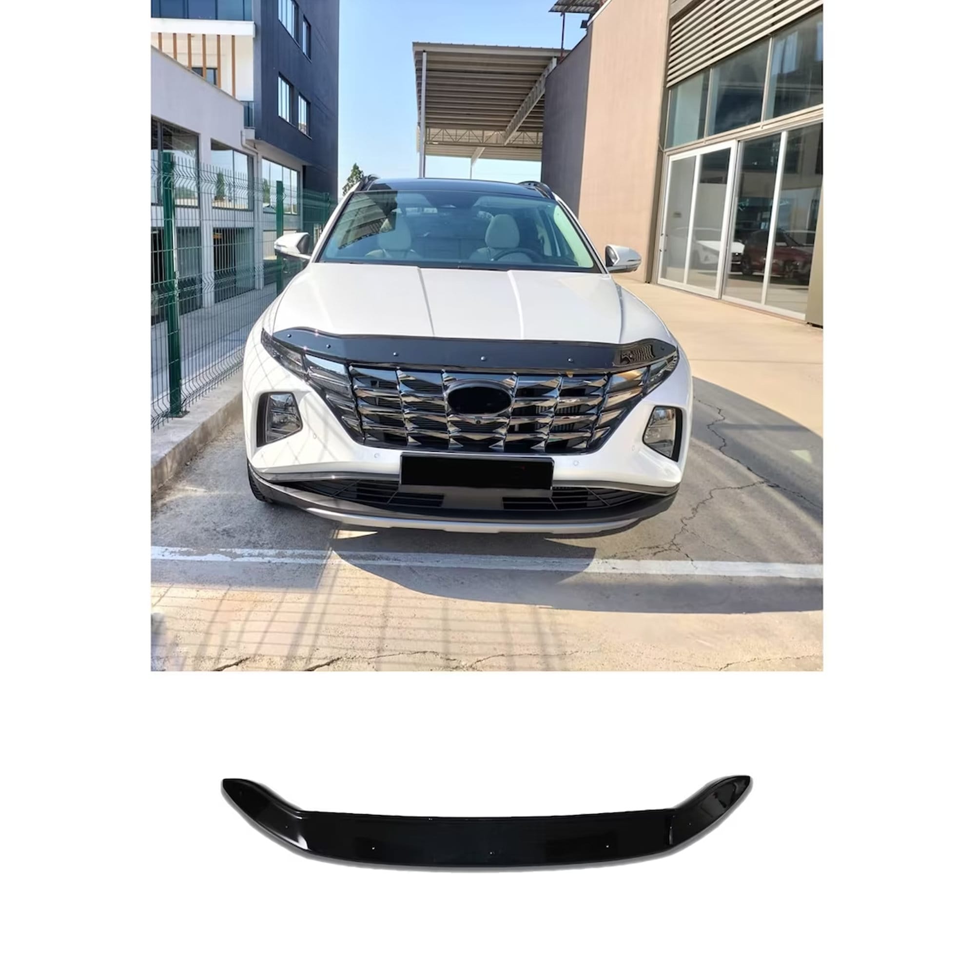Fits Hyundai Tucson 2021-2023 Bonnet Protector Guard Front Bug Shield ...