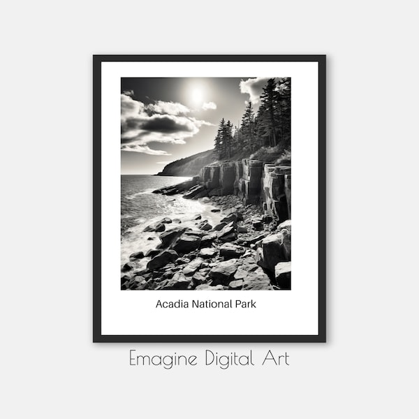 Acadia National Park Photo Frame - Etsy