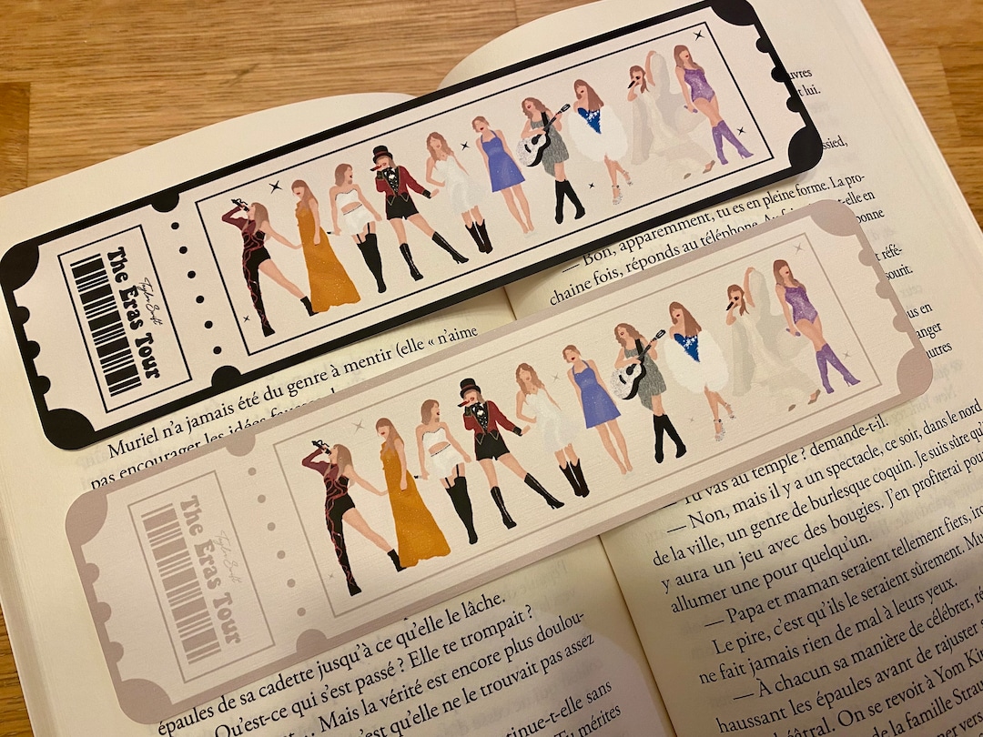 Taylor Swift Bookmarks Taylor Albums the Eras Tour Taylor Swift Fan ...