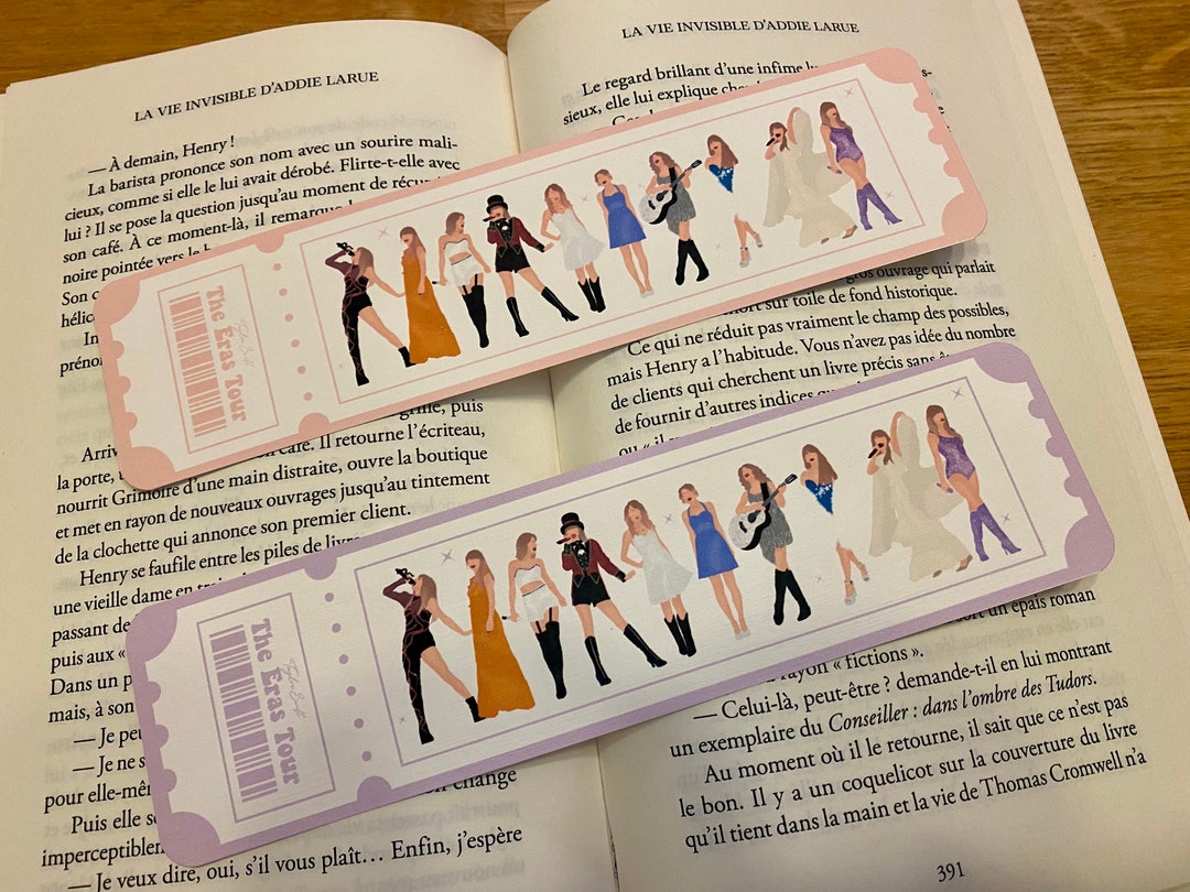 Taylor Swift Bookmarks Taylor Albums the Eras Tour Taylor Swift Fan ...