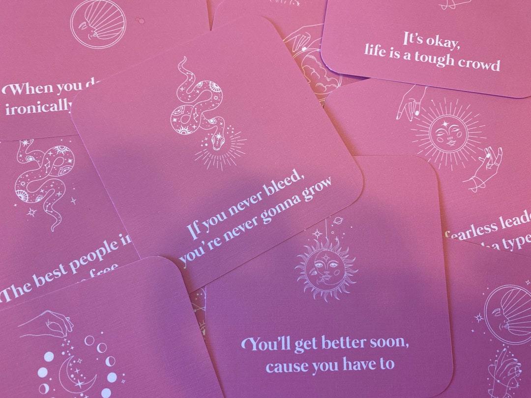 Taylor Swift Positive Affirmation Cards 12 Cards Positive Affirmation ...