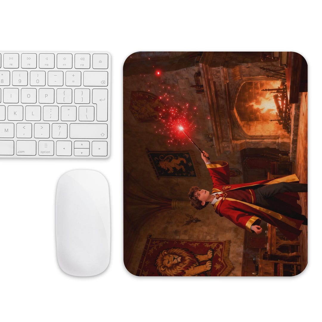 Hogwarts Legacy Inspired Desk Mat - Magical Mouse Pad – Gamer & Wizard ...
