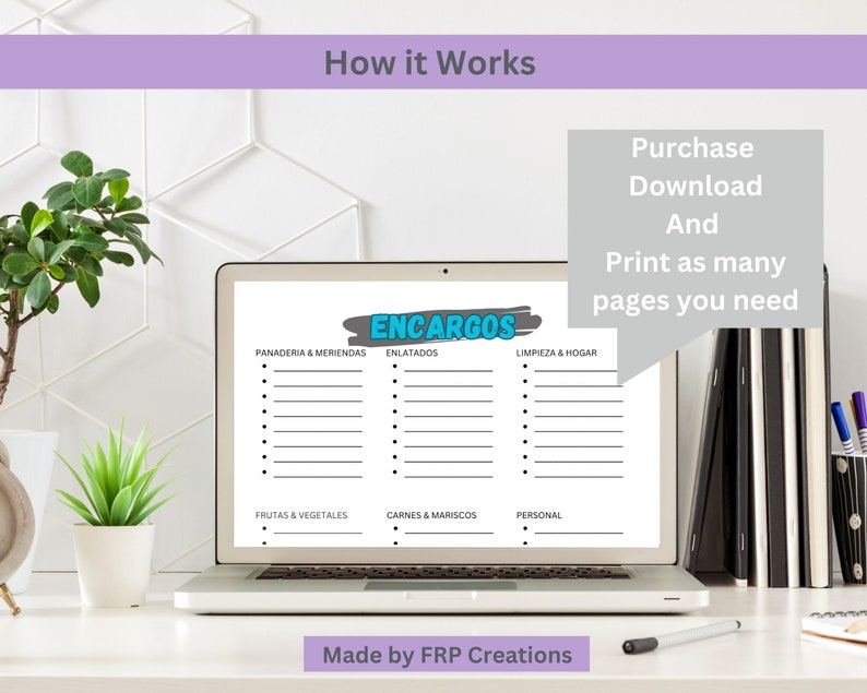 Grocery List, Lista De Compras En Espanol, Grocery Planning, Encargos ...