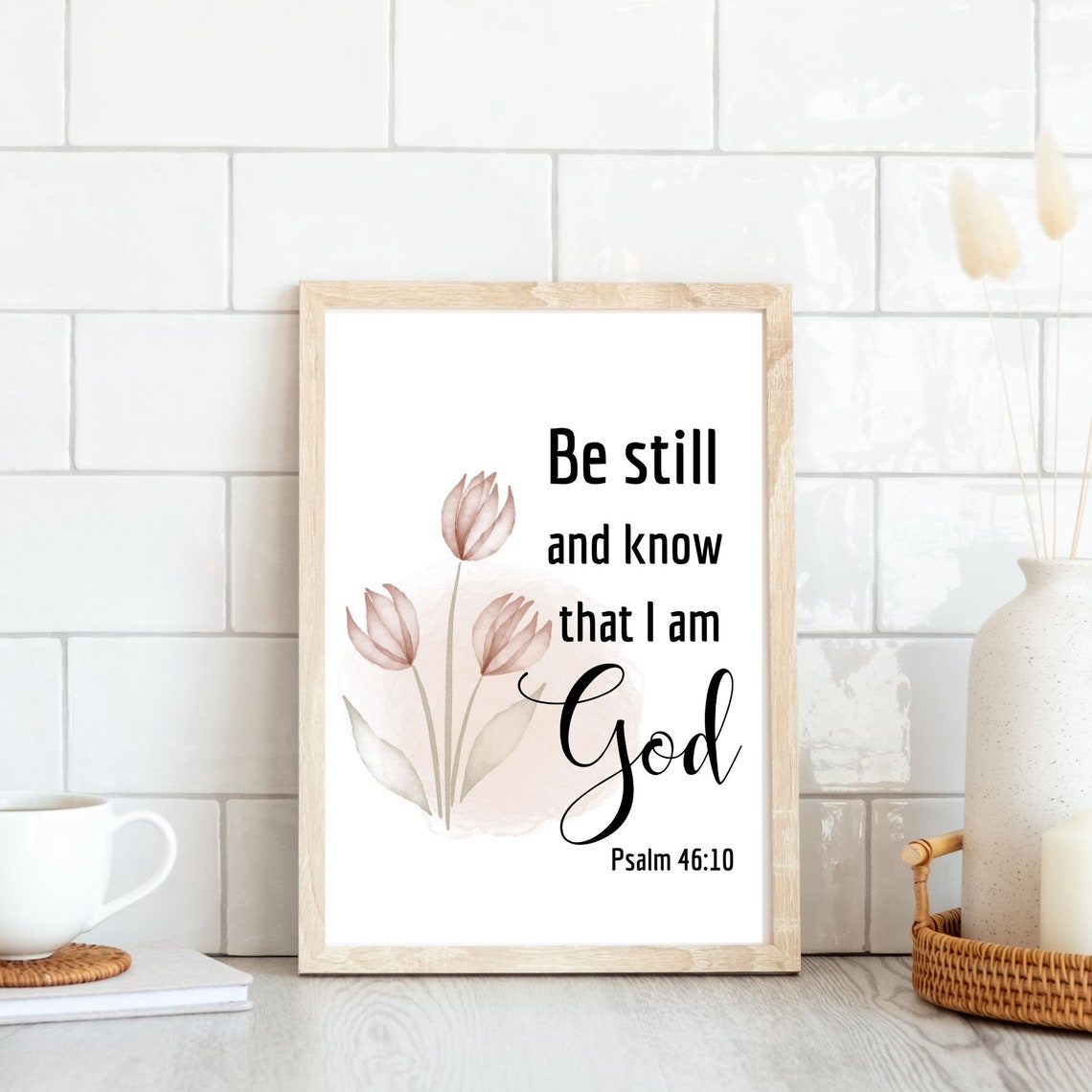Bible Wall Art, Bible Verse, Housewarming Gift, Bible Present ...