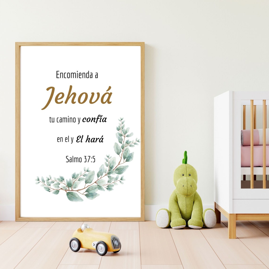 Spanish Bible Verse Print, Spanish Wall Art Home Decor, Spanish Home ...