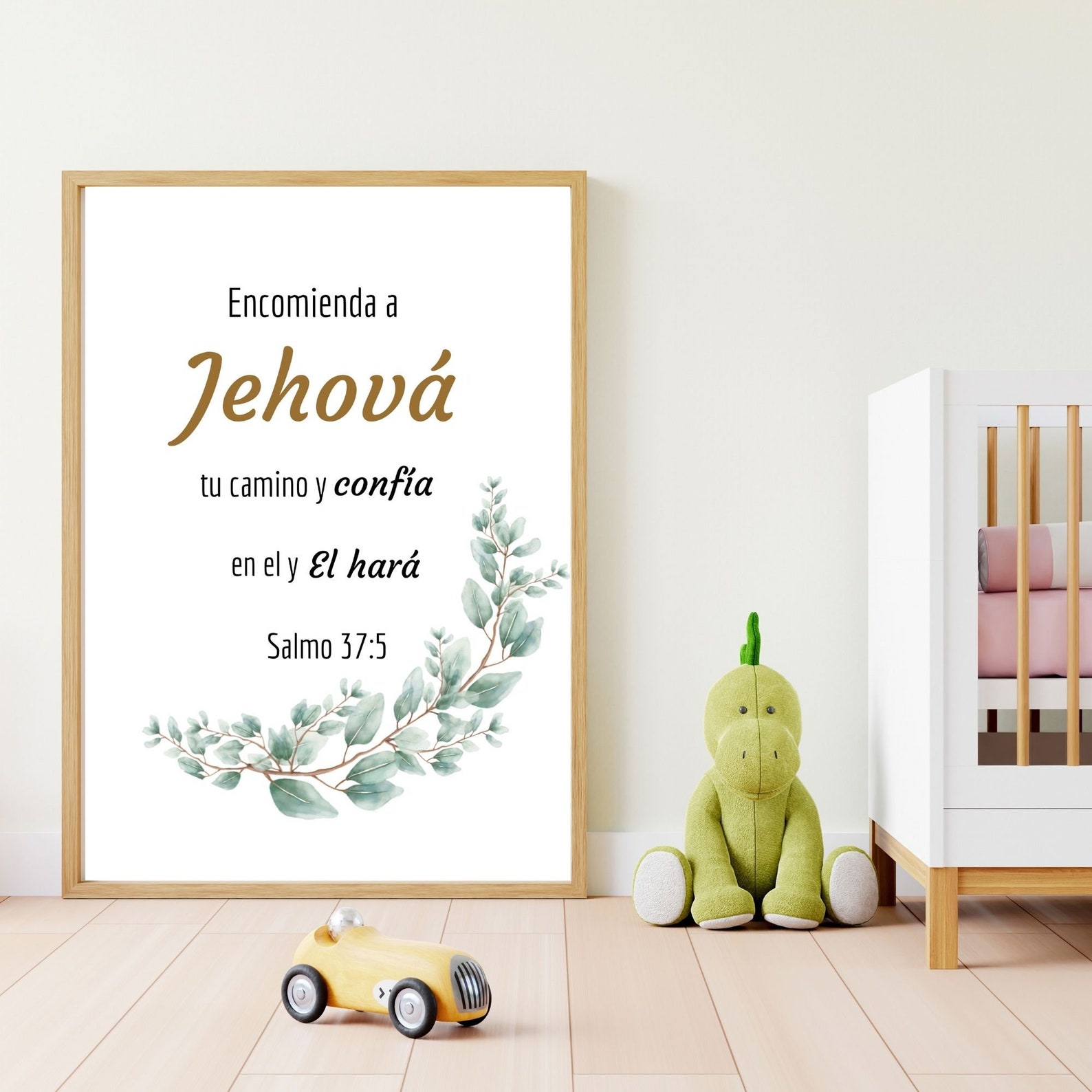Spanish Bible Verse Print, Spanish Wall Art Home Decor, Spanish Home ...