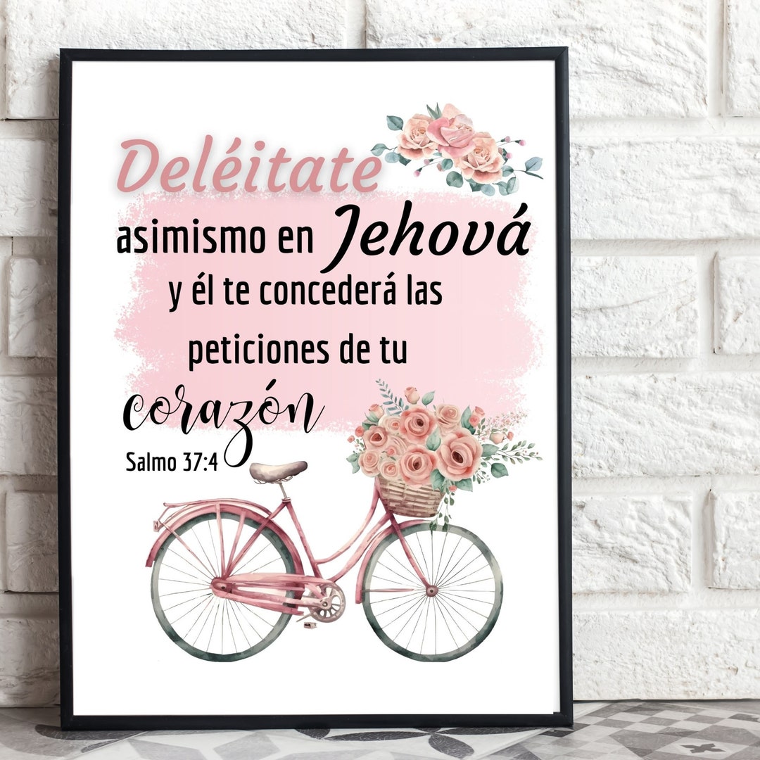 Spanish Bible Verse Print, Spanish Wall Art Home Decor, Spanish Home ...