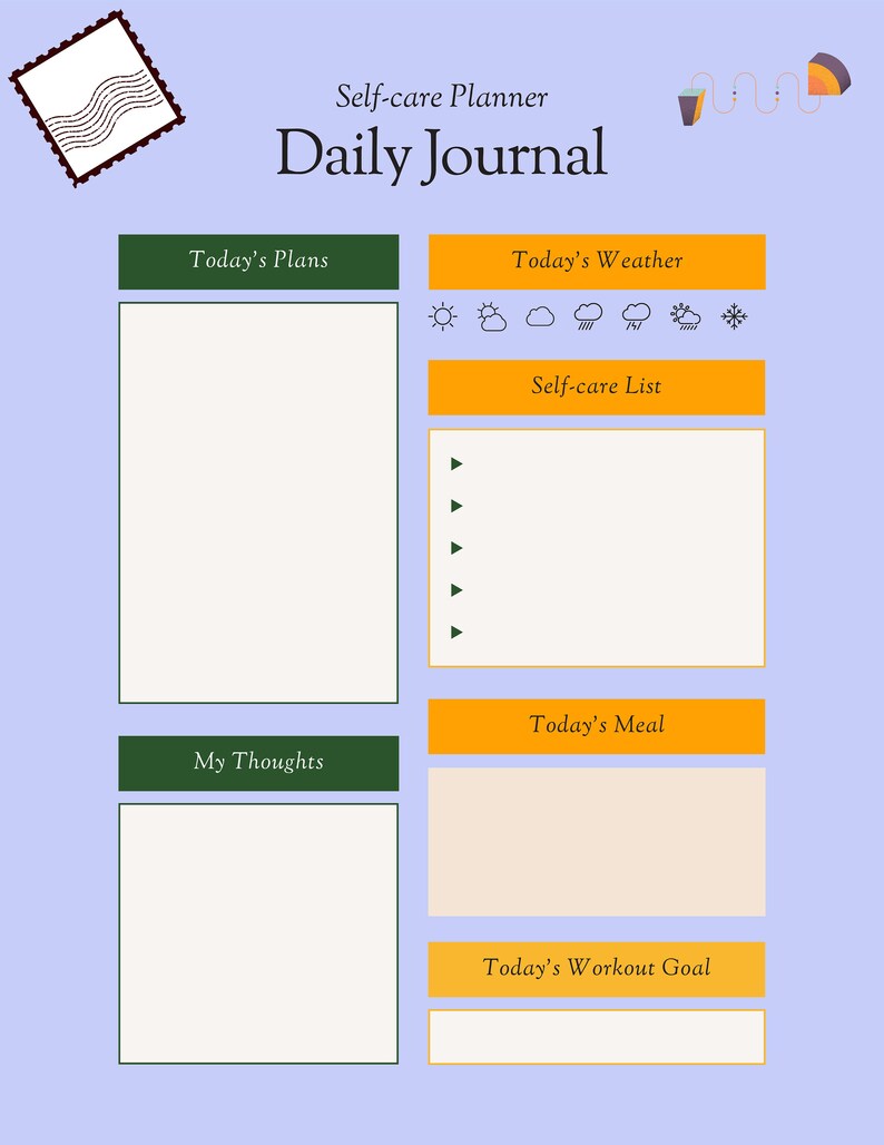 Notion Template 30-day Self-care Challenge Daily Gratitude Journal ...