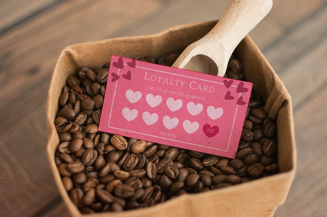 Loyalty Cards 6 Templets Front & Back, Modern Beauty Cards, Beauty ...