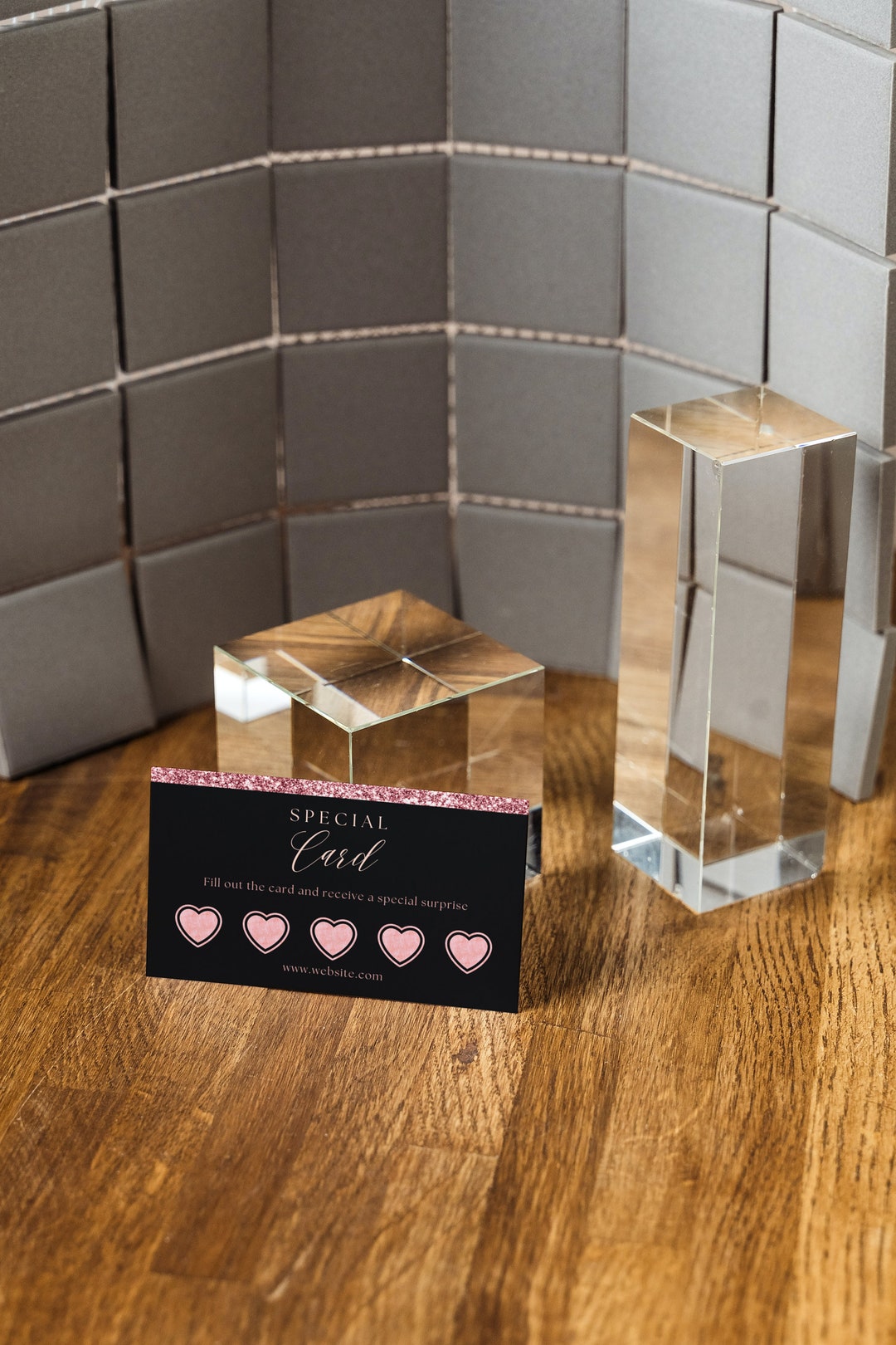 6 Loyalty Card Templets Front & Back, Modern Beauty Cards, Beauty ...