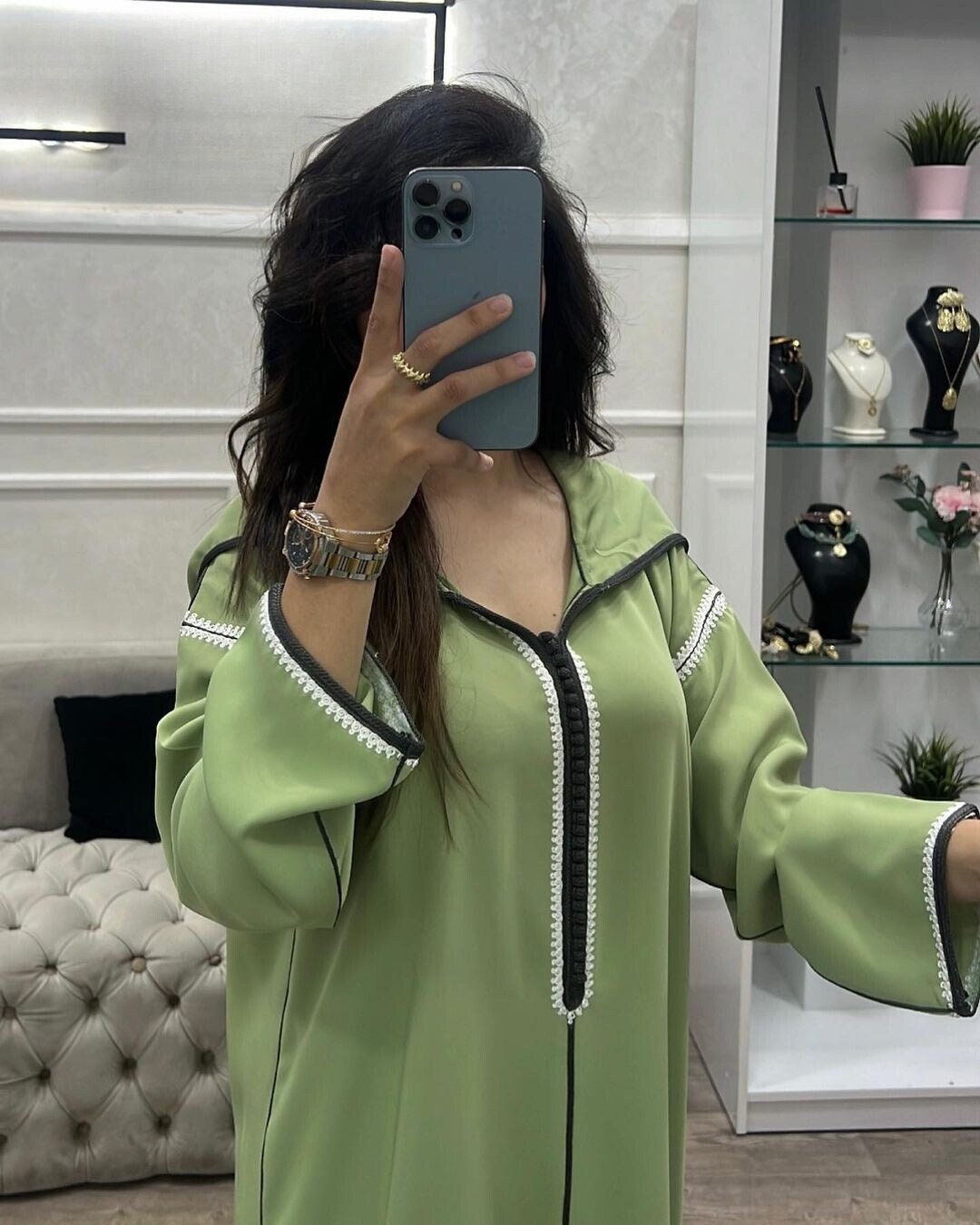 Ramadan Djellaba 2024 Moroccan Abaya Dubai Turkey Hijab Dress for Women ...