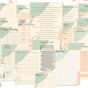 120+ Bundle Budget Planner Kit, Printable Budget Planner Templates ...