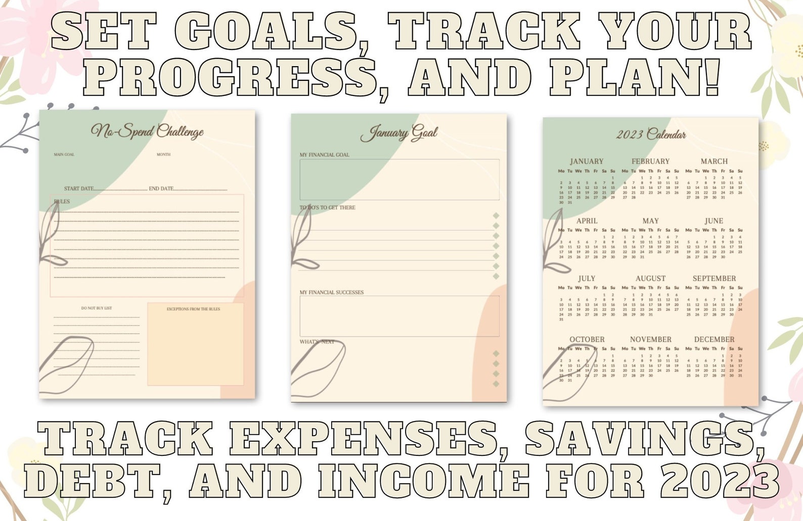 120+ Bundle Budget Planner Kit, Printable Budget Planner Templates ...