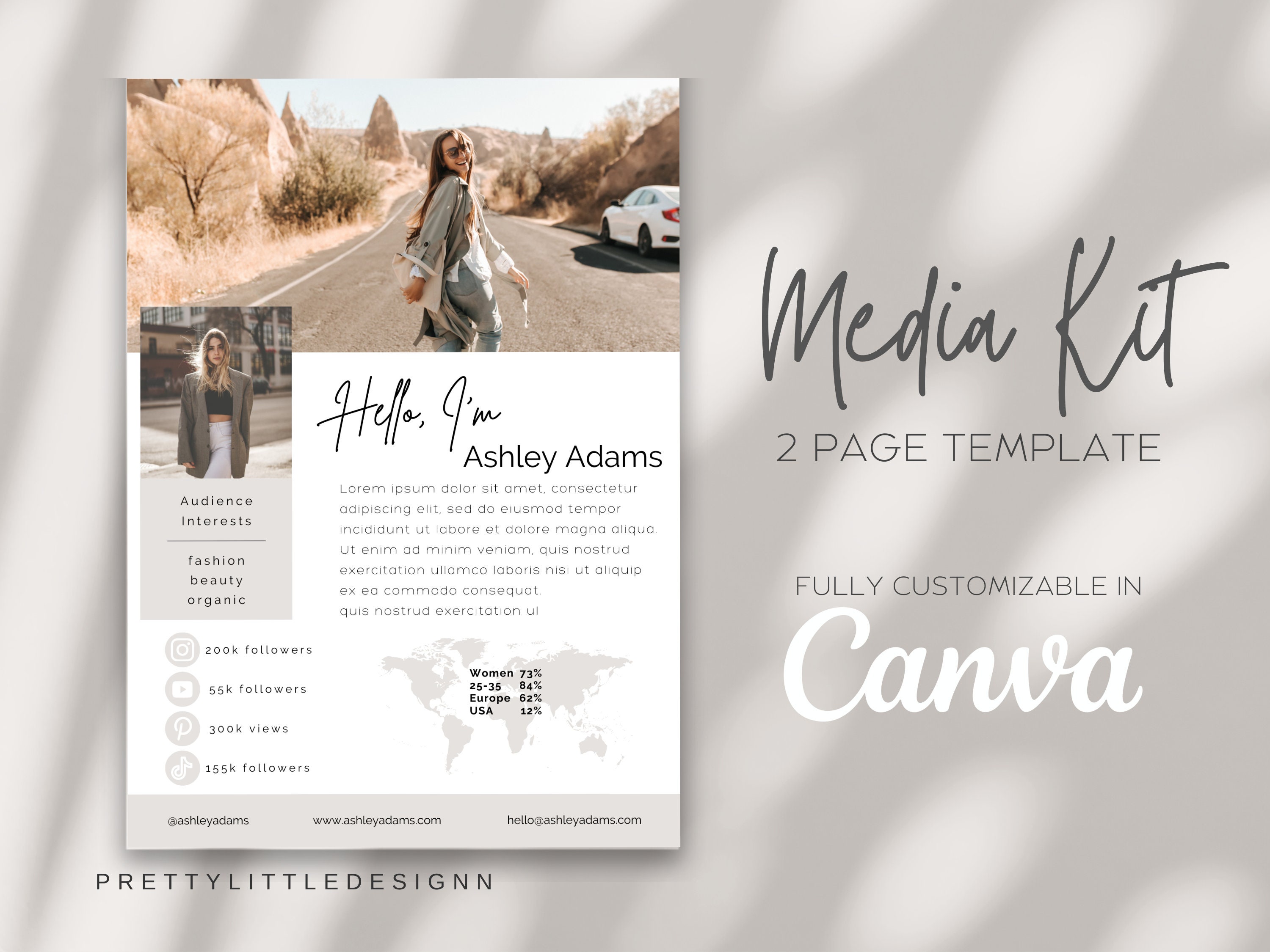 Adams Gift Certificate Template