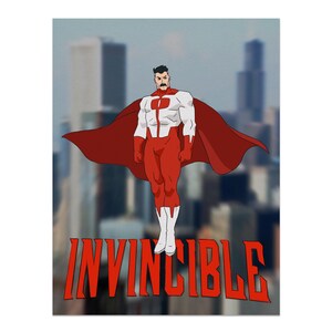 Invincible Omni-man Nolan Grayson Poster Fan Art - Etsy