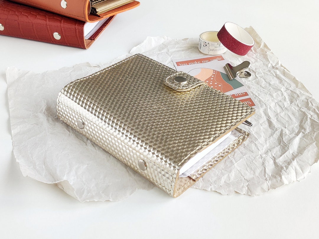 A7 Leather Planner Pocket Size, Undated Agenda Leather, Pocket Planner ...