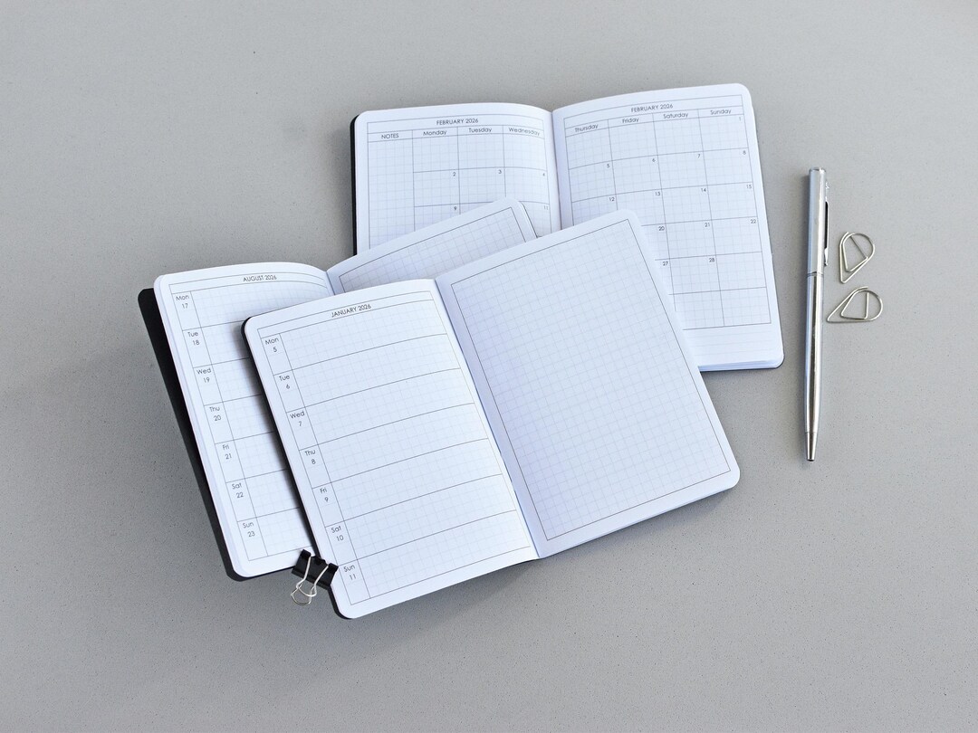 Printed Passport Traveler's Notebook Inserts Hobonichi Styled: TN ...