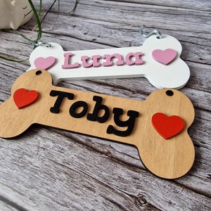 Personalized Dog Crate Sign, Custom Wooden Sign for Dogs, Personalised ...