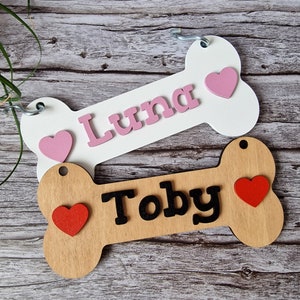 Personalized Dog Crate Sign, Custom Wooden Sign for Dogs, Personalised ...