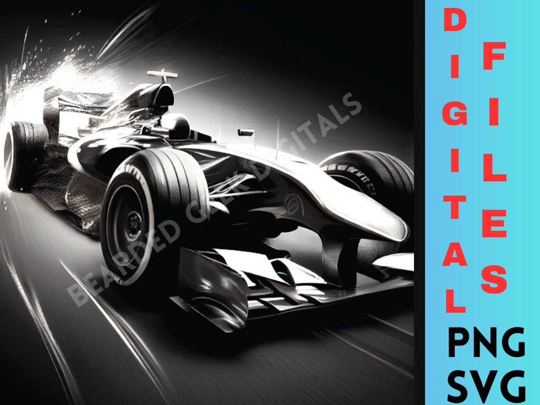 Race Car Laser Engraving Files Formula Car File for Laser Engraving - Etsy