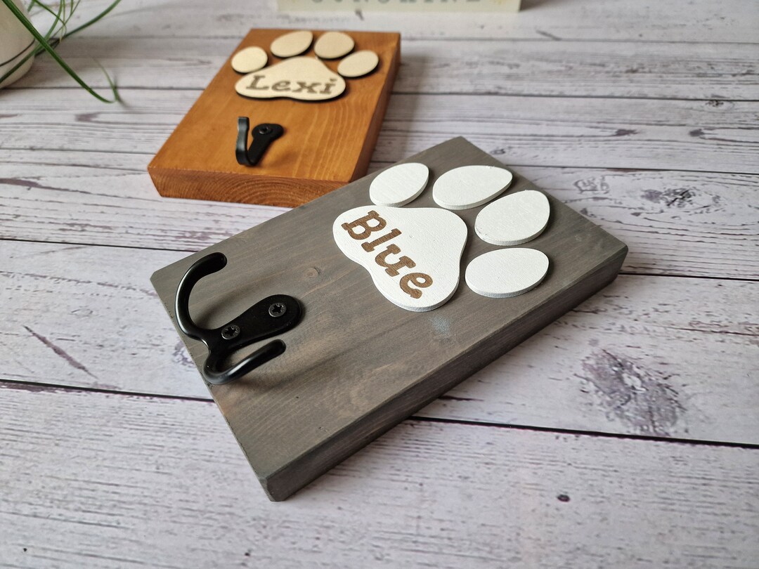 Personalized Dog Lead Hook Custom Dog Leash Holder - Etsy