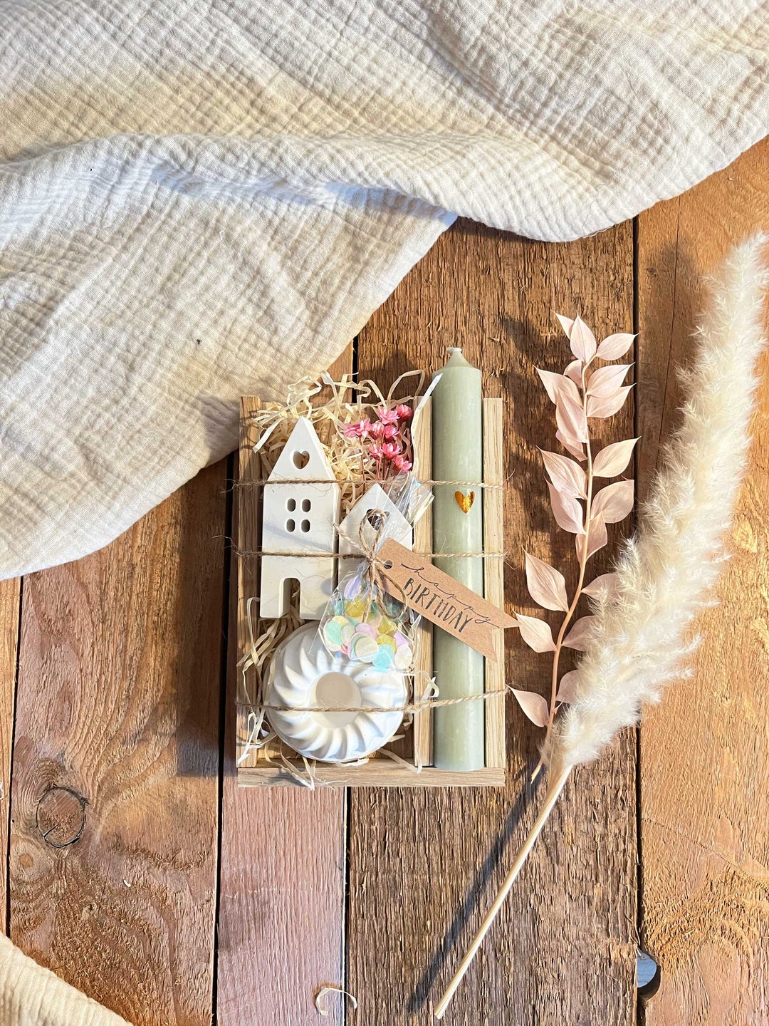 Geschenkset zum Geburtstag | Raysin, Raysinhäuser | Lichterhäuser ...