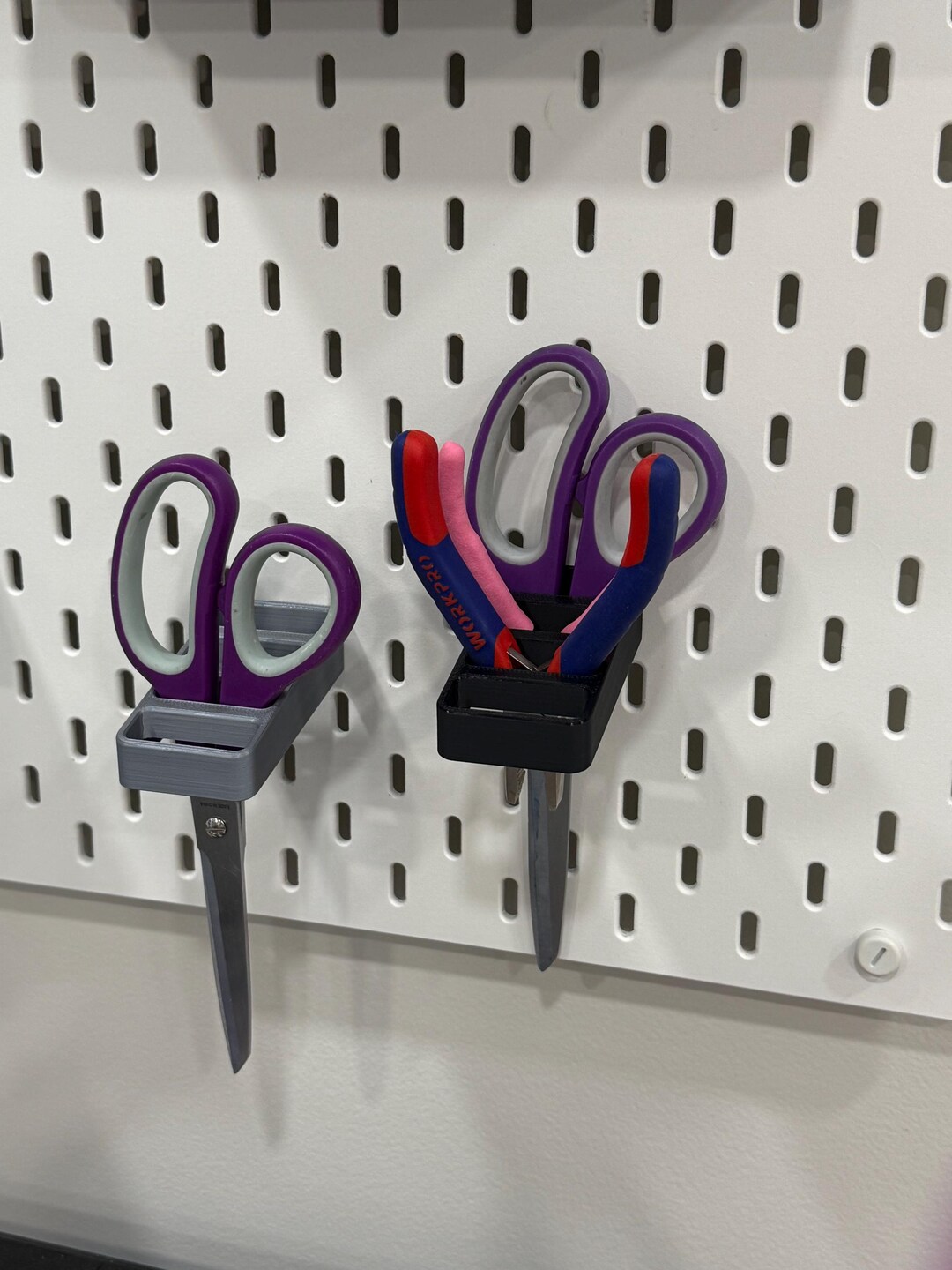 IKEA SKÅDIS Scissor and Tool Holder - 3D Printed 4-slot Organizer for ...