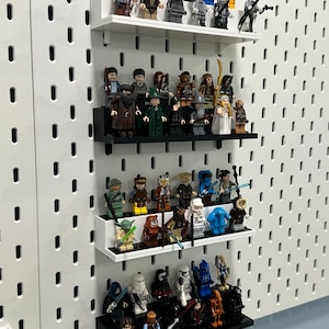 LEGO Minifigure Display Shelf for IKEA SKADIS Pegboard - Etsy