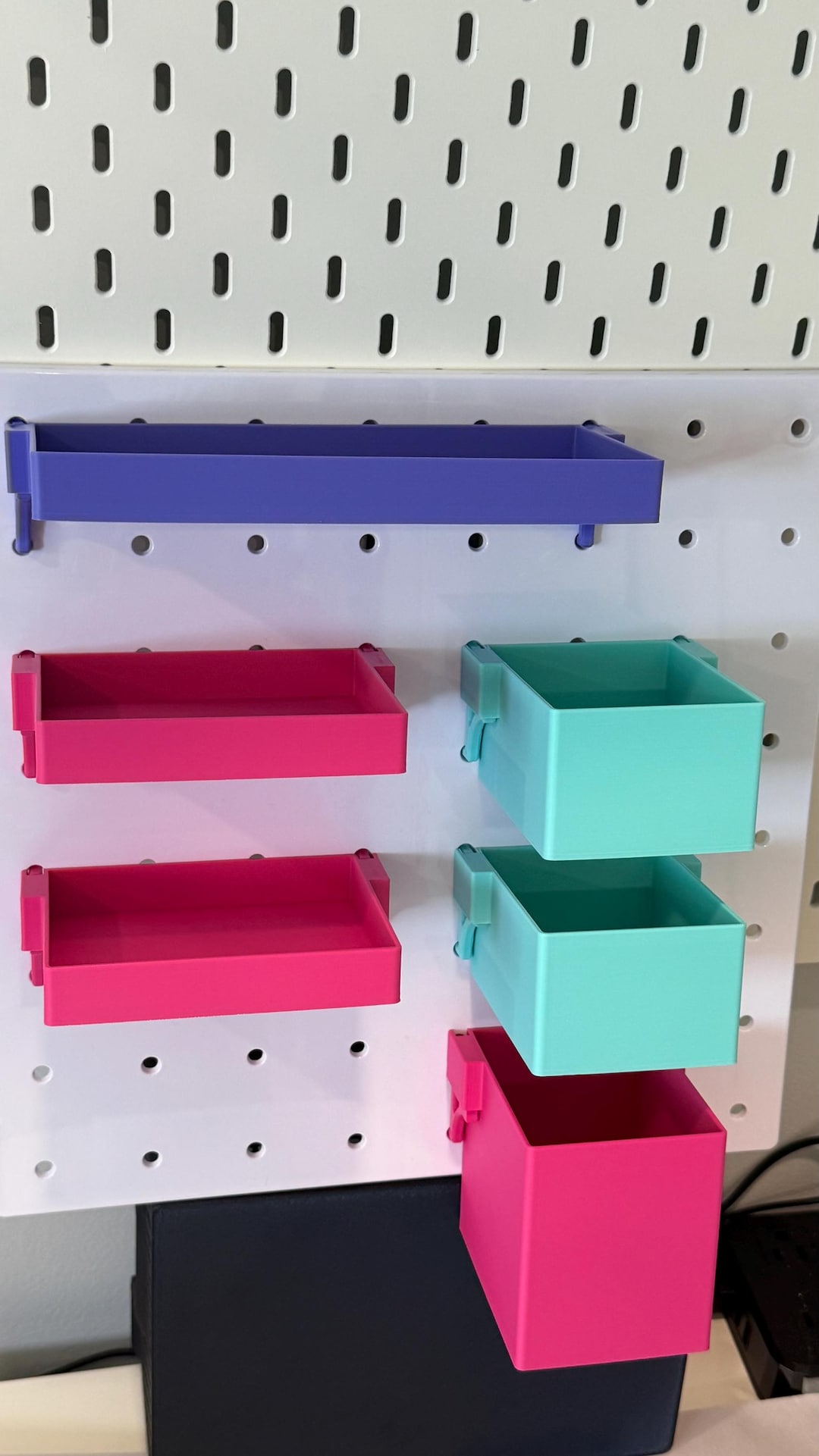 Brightroom Pegboard Shelf: 3D Printed Organizer, Target Compatible, PLA ...