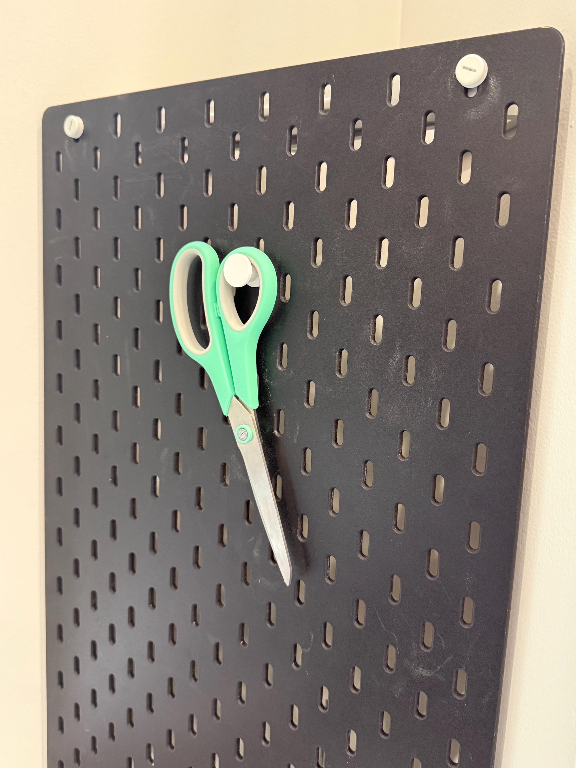 Magnetic Pegs for IKEA SKÅDIS Pegboards - 3D Printed Push Pins With ...