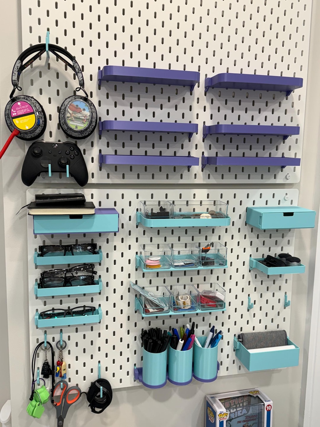 SKADIS Pegboard Accessories – Shelves, Bins, Hooks & Storage Bundles - Etsy