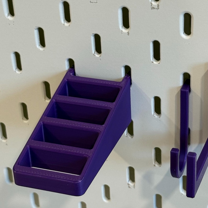 IKEA SKÅDIS Scissor and Tool Holder - 3D Printed 4-slot Organizer for ...