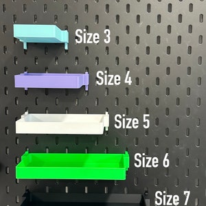 Shelves for SKADIS / UPPSPEL Pegboard or RASKOG Utility Cart - Etsy Canada