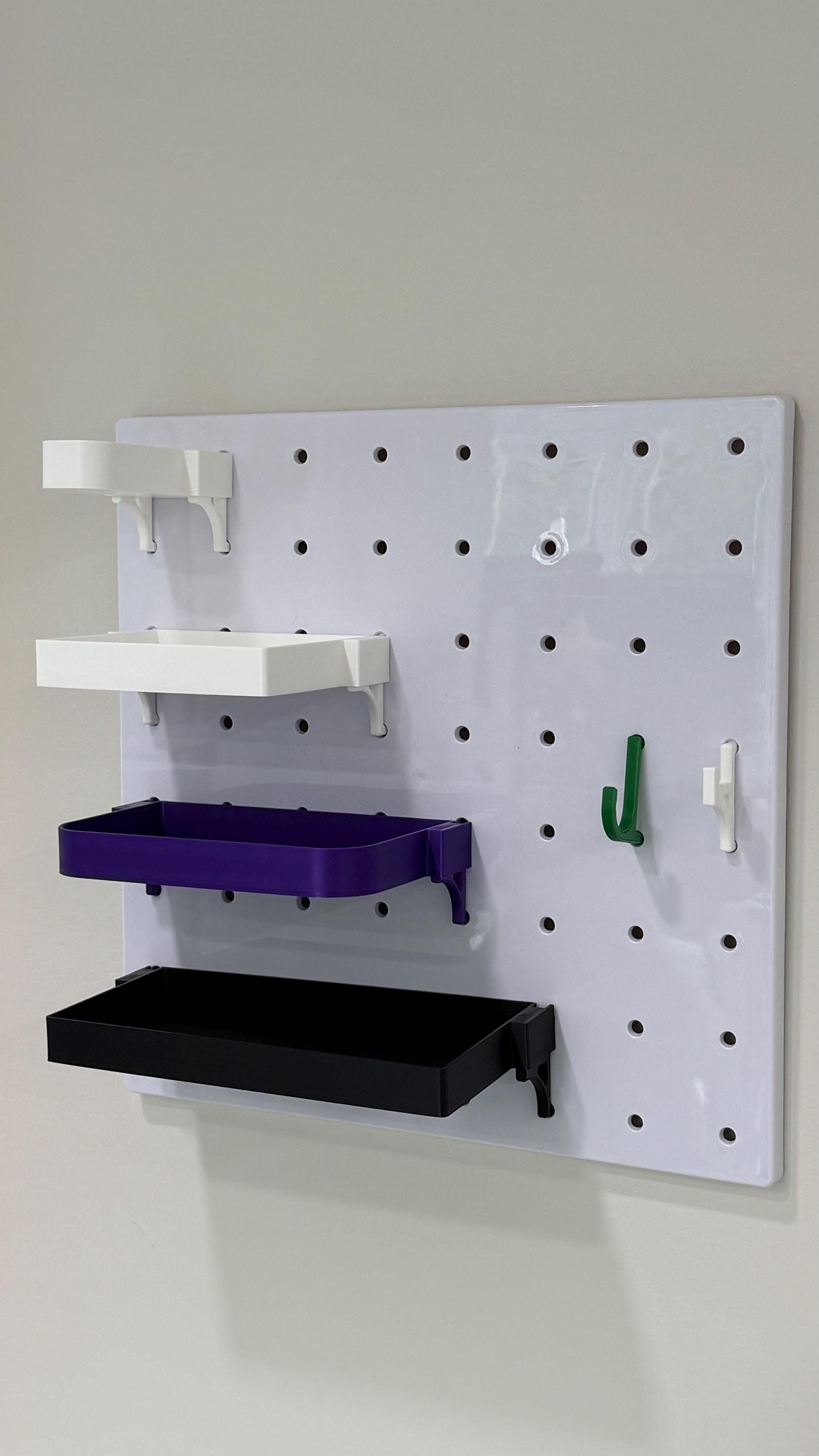 Brightroom Pegboard Shelf: 3D Printed Organizer, Target Compatible, PLA ...