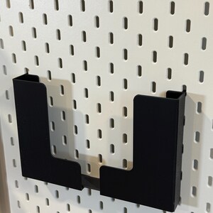 Adjustable Paper & Tablet Holder for IKEA SKÅDIS Pegboard - Document ...