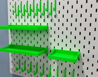 Ikea Skadis Holder Extender With Compartments-ikea Pegboard-ikea ...