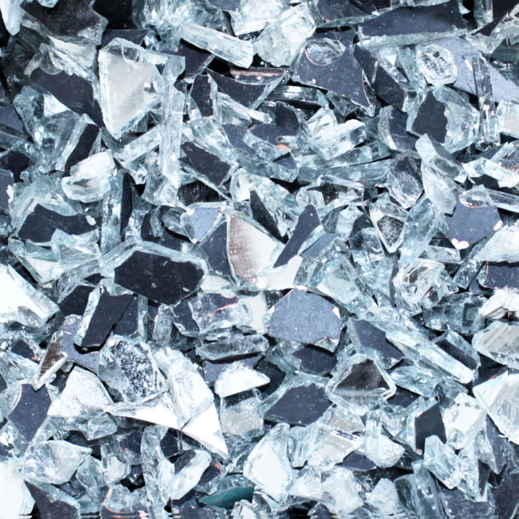 Crushed Mirror Glass for Resin Art, Broken Glass for Art, Epoxy Resin ...